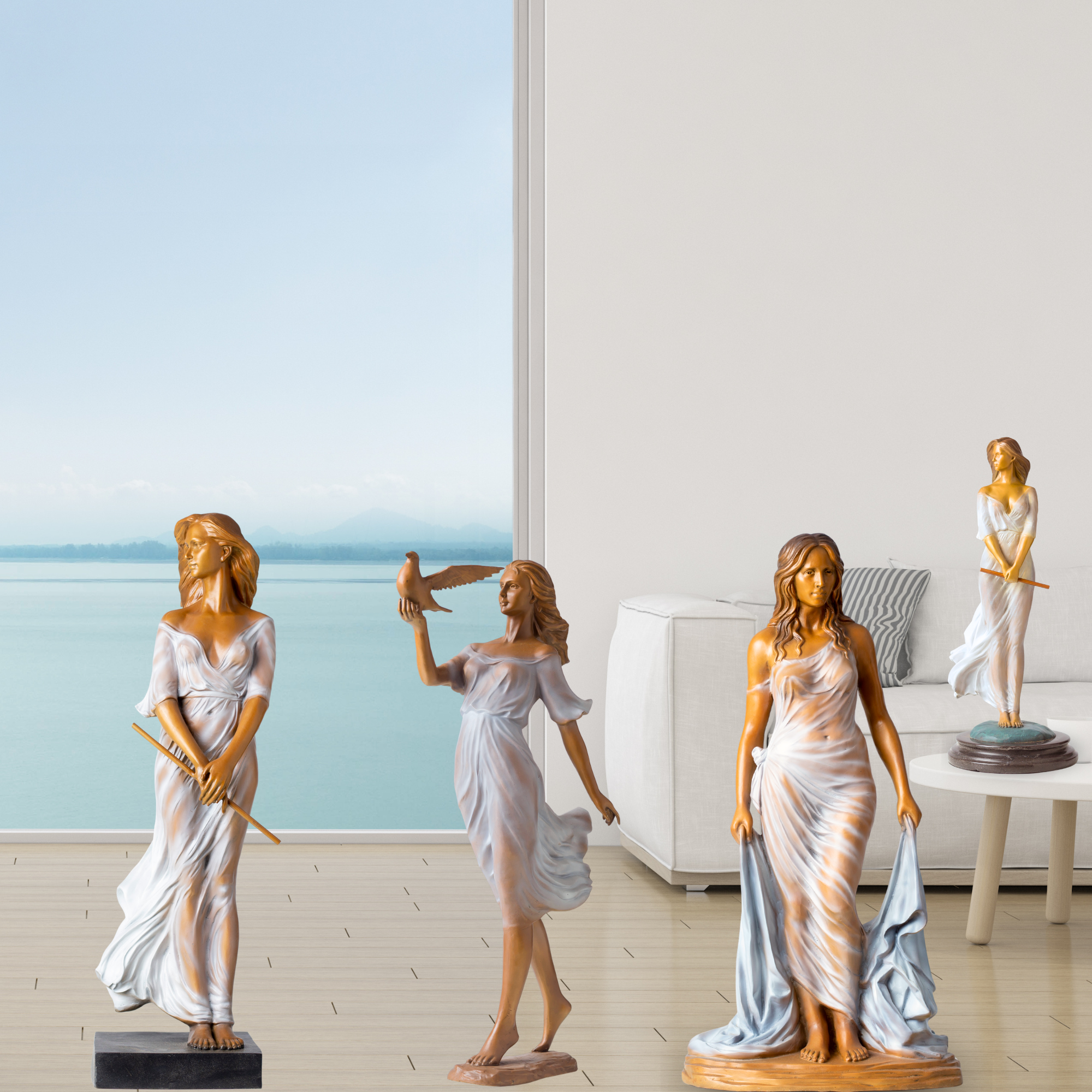 Luo Lirong: Silk Girl – Relong Art Sculpture Gallery